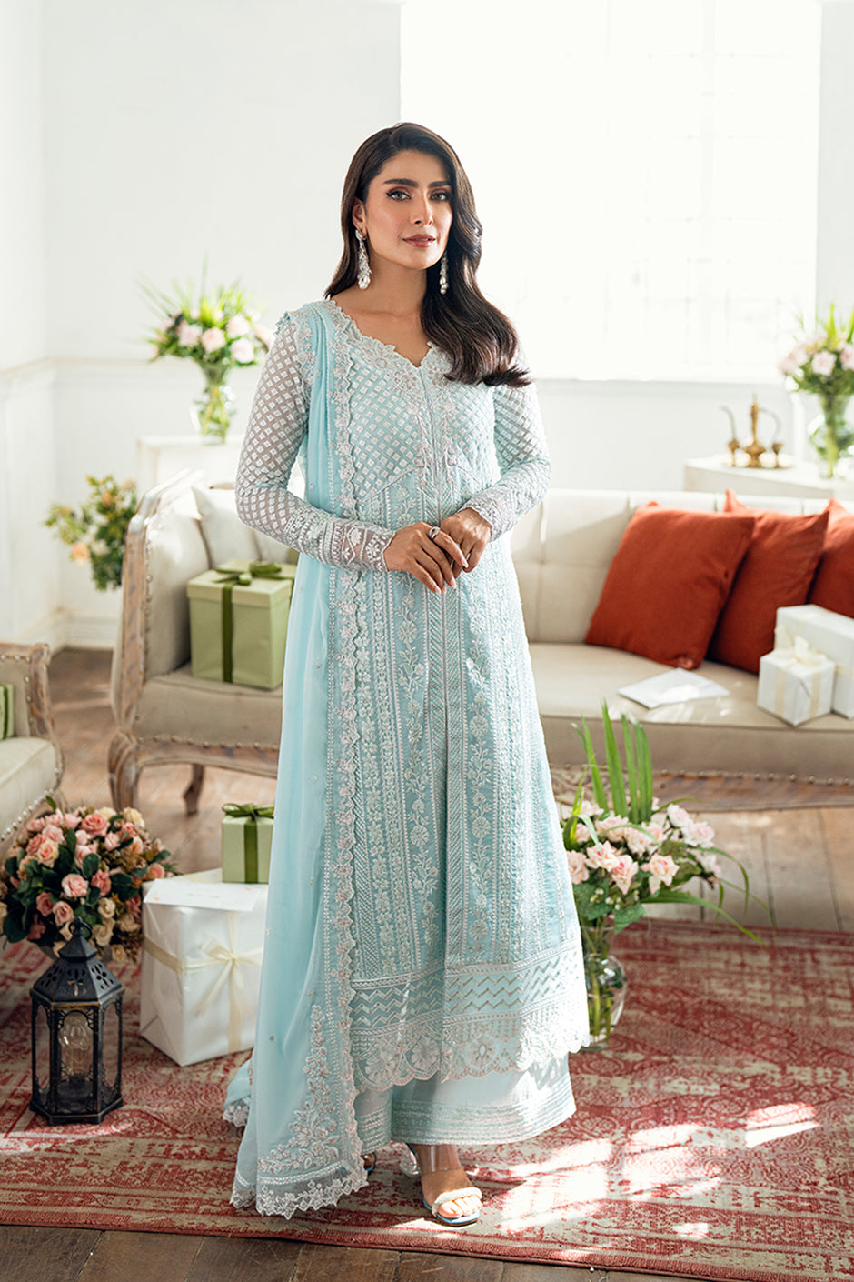 Women's Luxury Embroidered Suits Online in Pakistan - AZURE